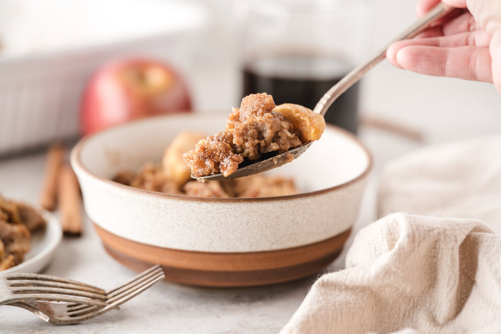 Easy Apple Crisp with Oats - Feels Like Home™