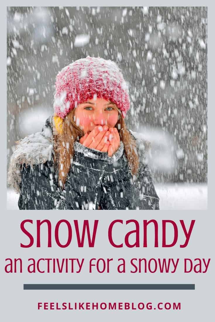 How to Make Maple Syrup Snow Candy - Fun in the Snow