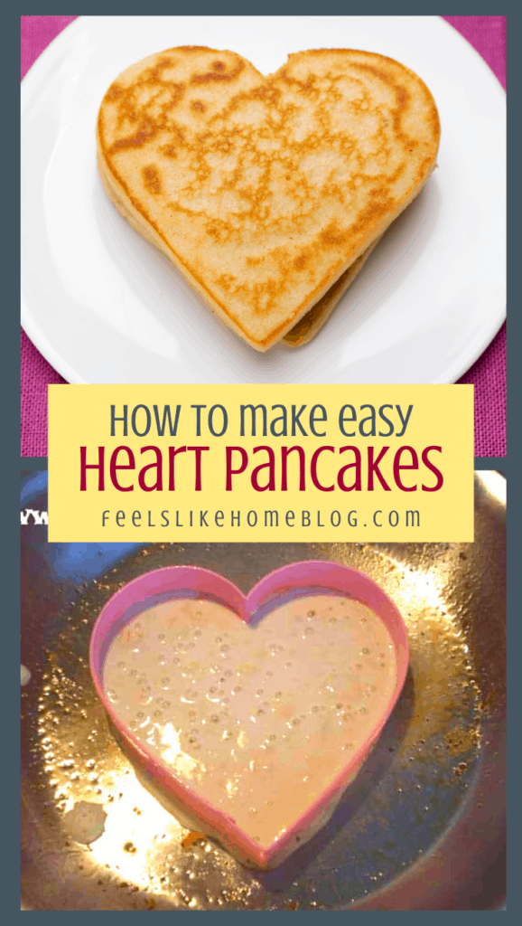 How to Make Heart-Shaped Pancakes