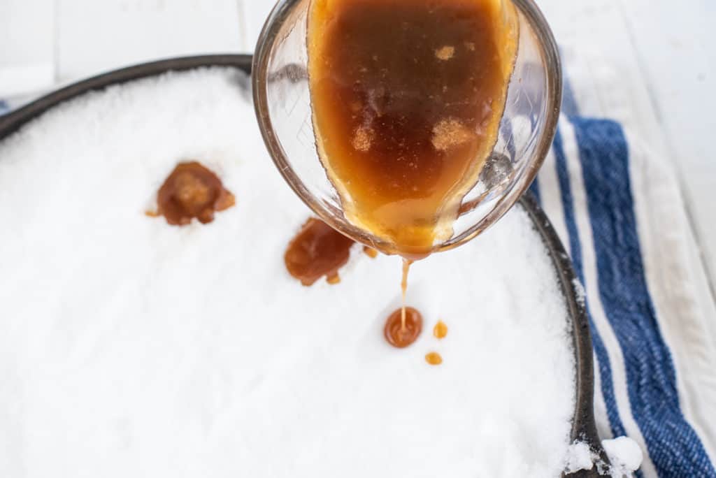 How to Make Maple Syrup Snow Candy - Fun in the Snow