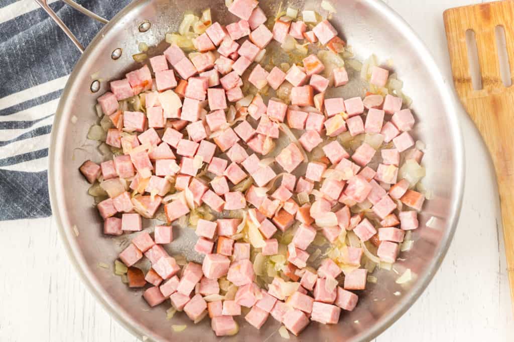 Leftover Ham and Rice with Apples - Feels Like Home™