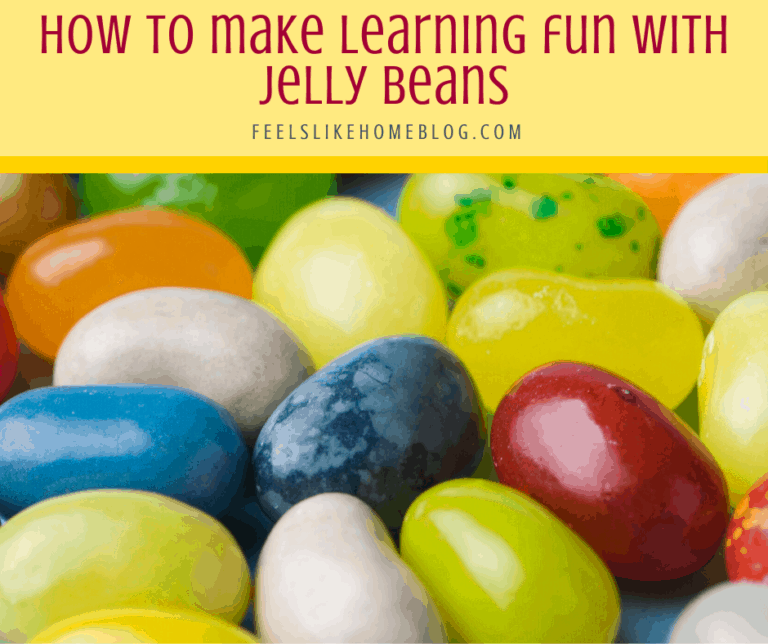 How to Make Learning Fun with Jelly Beans - Feels Like Home™