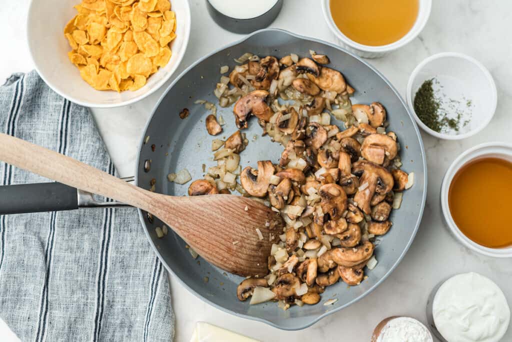 Creamy Swiss Cheese Chicken with Mushrooms - Feels Like Home™