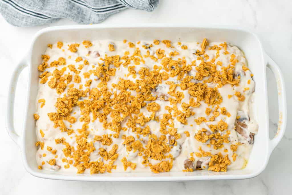 Creamy Swiss Cheese Chicken with Mushrooms - Feels Like Home™
