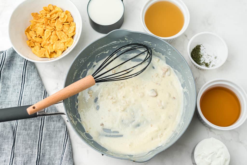 Creamy Swiss Cheese Chicken with Mushrooms - Feels Like Home™