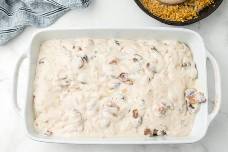 Creamy Swiss Cheese Chicken with Mushrooms - Feels Like Home™