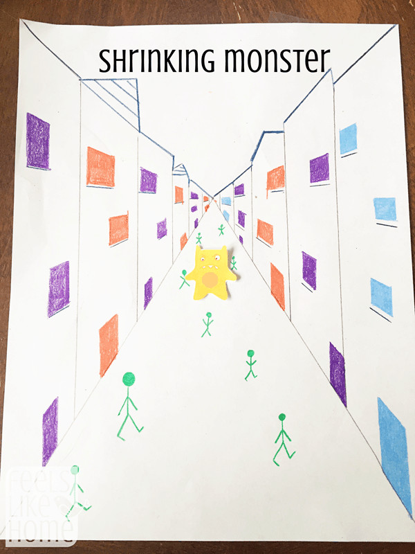 How Can a Monster Look Bigger Than It Really Is? - Optical Illusion for ...