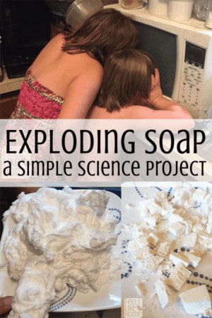 Exploding Ivory Soap - An Easy Kids Science Experiment