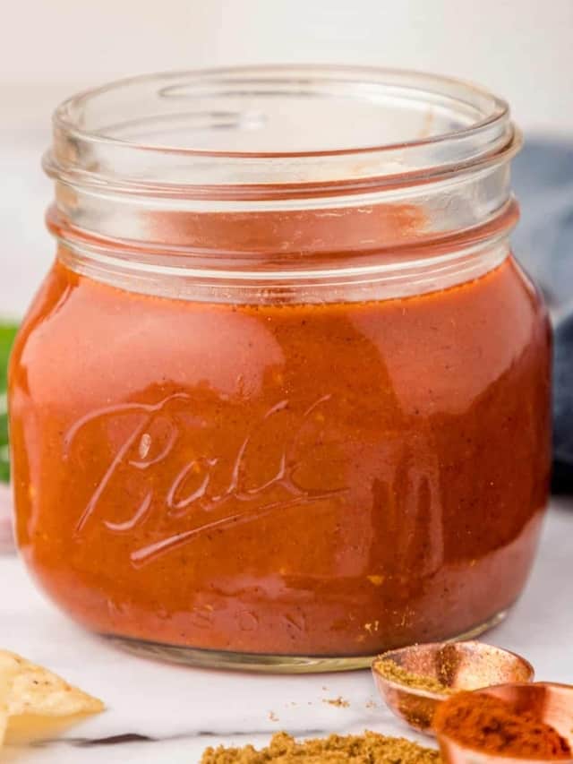 Authentic Mexican Enchilada Sauce Recipe Condiments And Spices