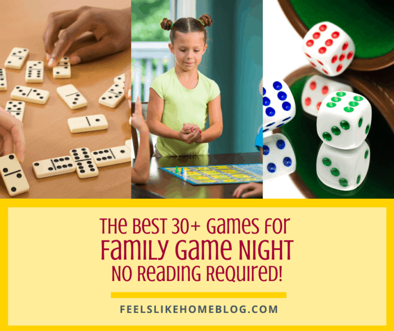 30+ Best Games for Family Game Night (No Reading Required)