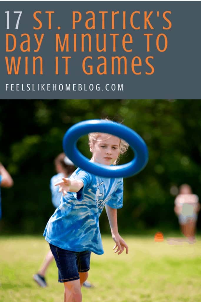 17 St. Patrick's Day Minute to Win It Games for Kids and Families