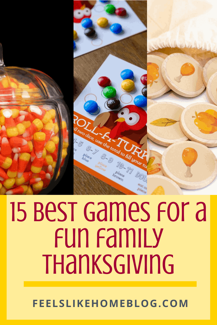 15 Awesome Thanksgiving Games for the Whole Family - Feels Like Home™