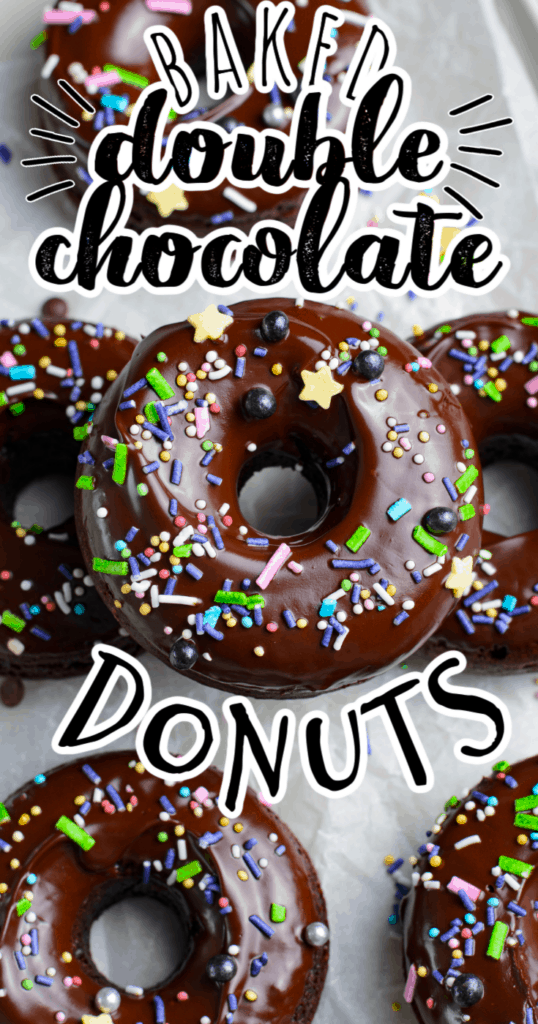 Baked Double Chocolate Donut Recipe - Feels Like Home™