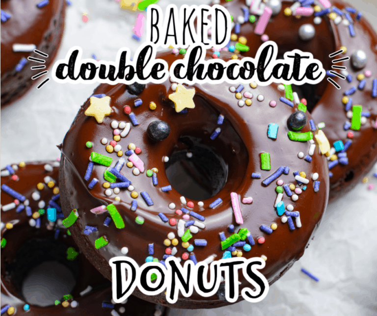 Baked Double Chocolate Donut Recipe - Feels Like Home™