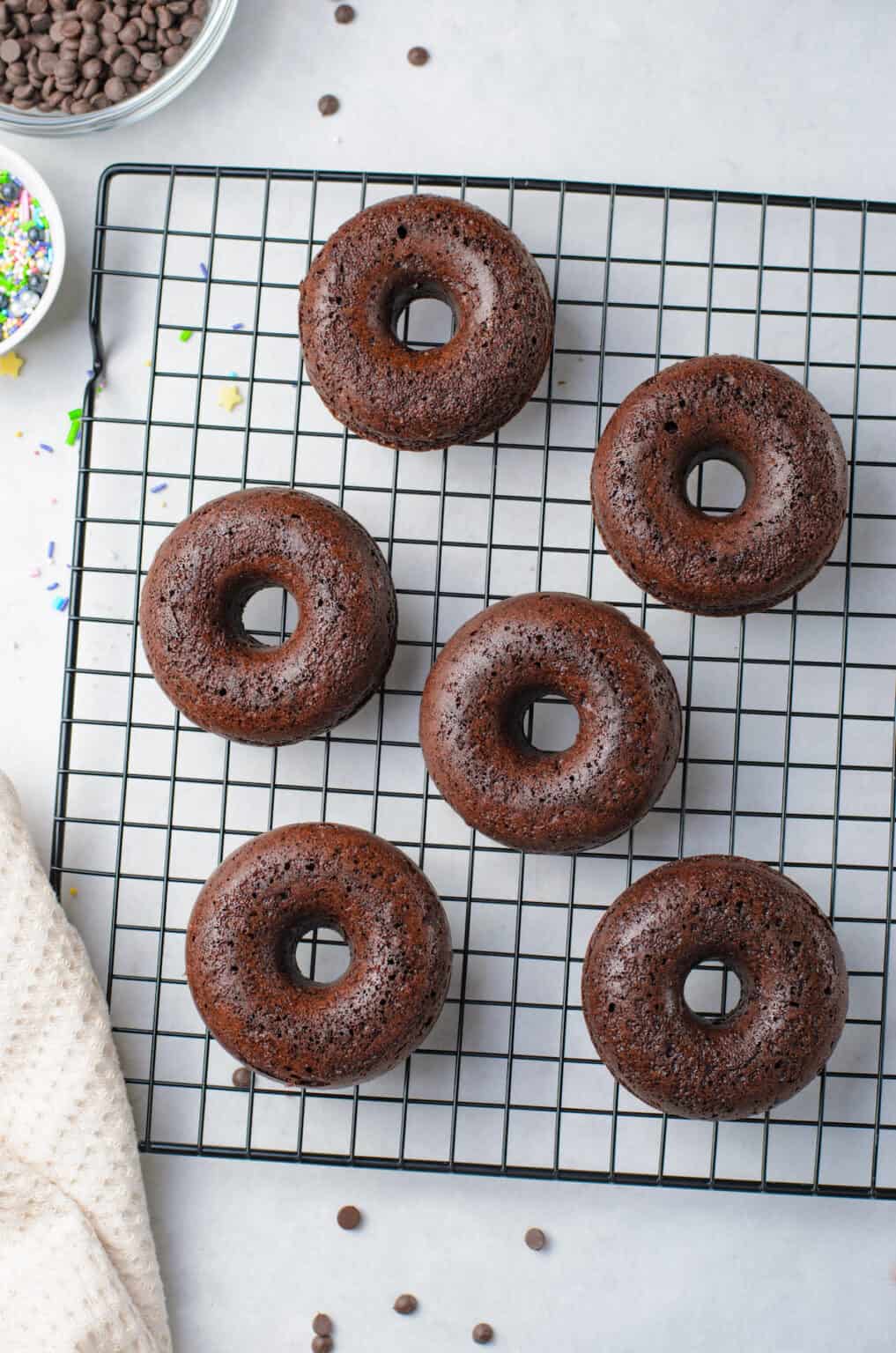 Baked Double Chocolate Donut Recipe - Feels Like Home™