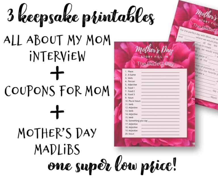 All About My Mom - Mother's Day Interview for Kids - Feels Like Home™