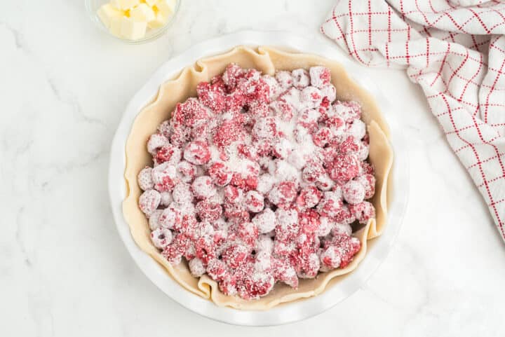 How to Make a Perfect Homemade Raspberry Pie - Feels Like Home™