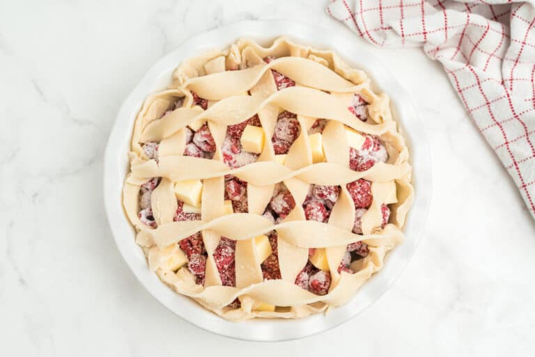 How to Make a Perfect Homemade Raspberry Pie - Feels Like Home™