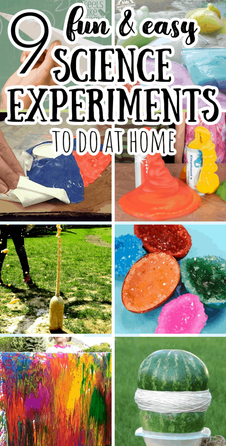 9 Easy Science Experiments To Do At Home Feels Like Home 