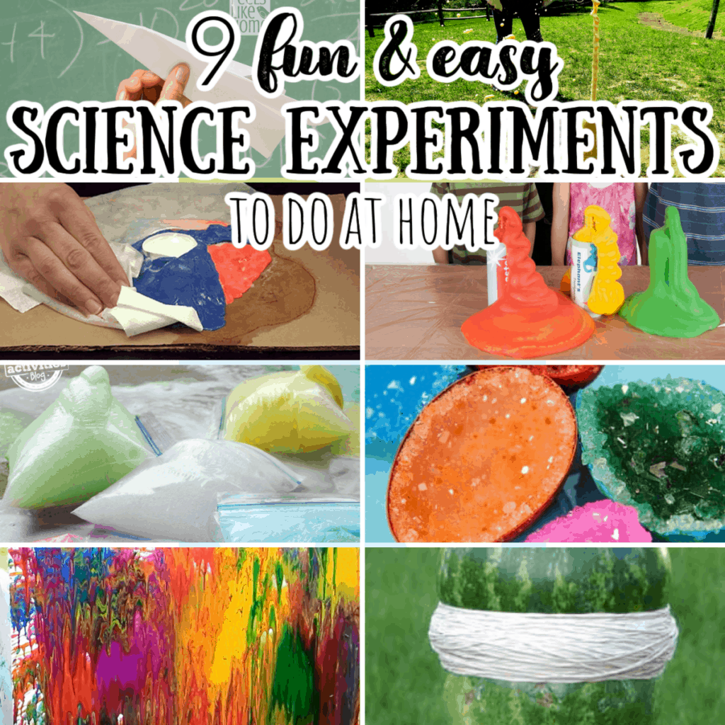 9 Easy Fun Science Experiments To Do At Home With Your Kids 2022 
