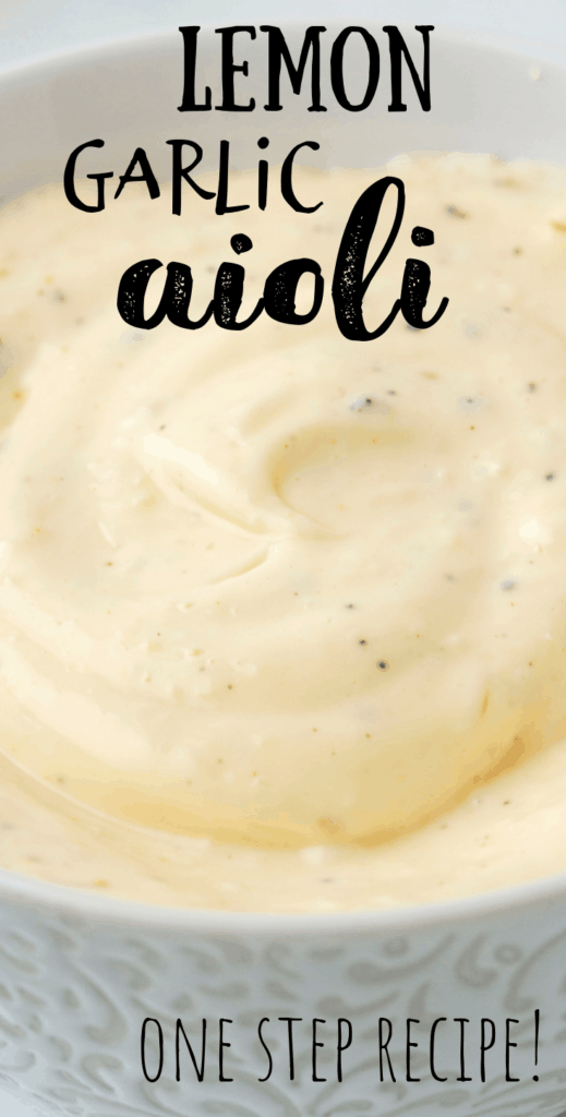 How to Make Homemade Lemon Garlic Aioli - Feels Like Home™