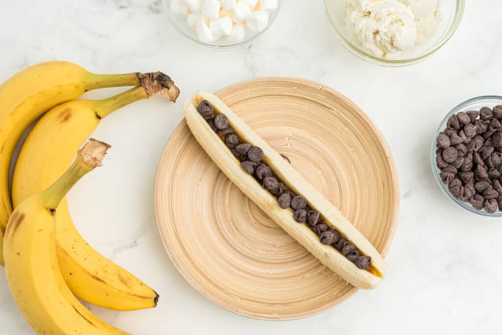 Microwave Campfire Banana Boats Sundaes - Feels Like Home™