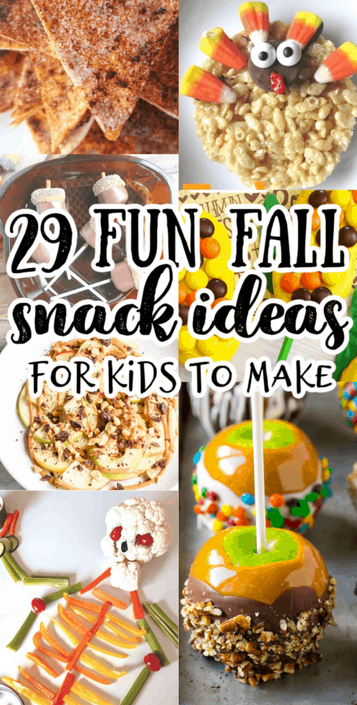 29 Fun Fall Snack Ideas for Kids to Make - Feels Like Home™