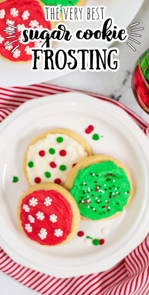 Christmas Sugar Cookies with Buttercream Frosting - Feels Like Home™