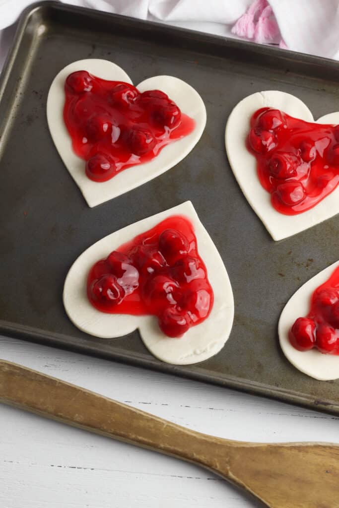 How to Make a Heart Shaped Cherry Hand Pies for Valentine's Day