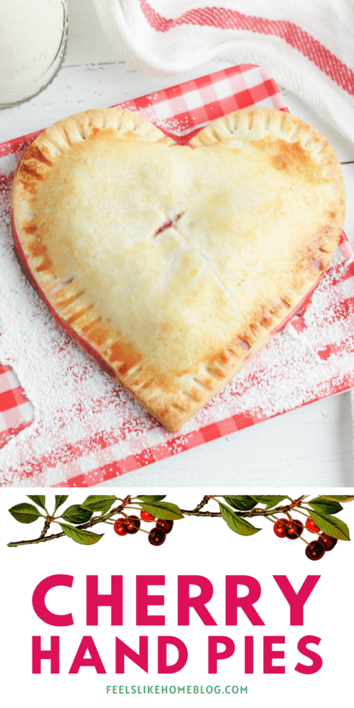 How to Make a Heart Shaped Cherry Hand Pies for Valentine's Day
