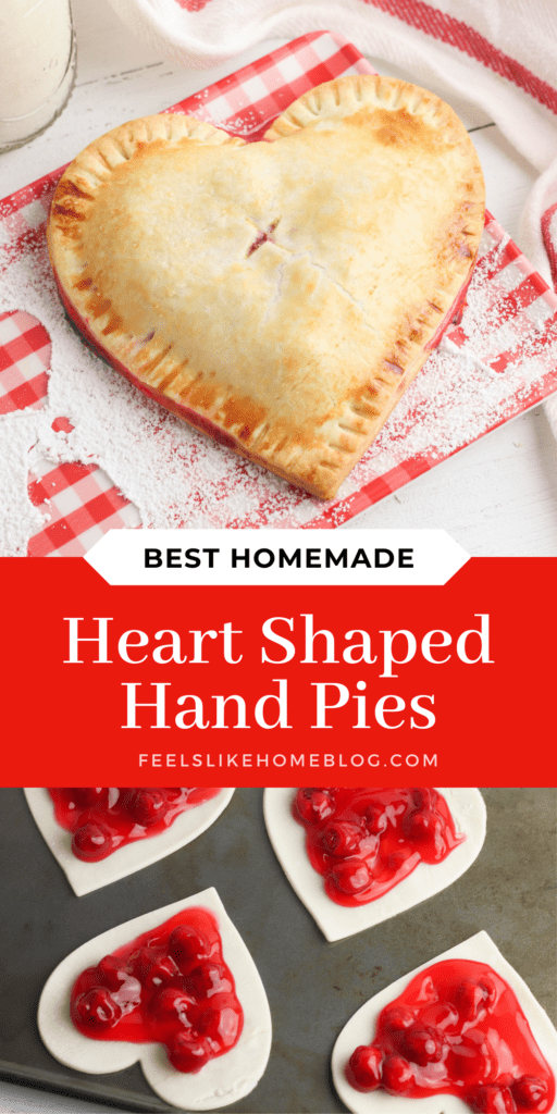 How to Make a Heart Shaped Cherry Hand Pies for Valentine's Day