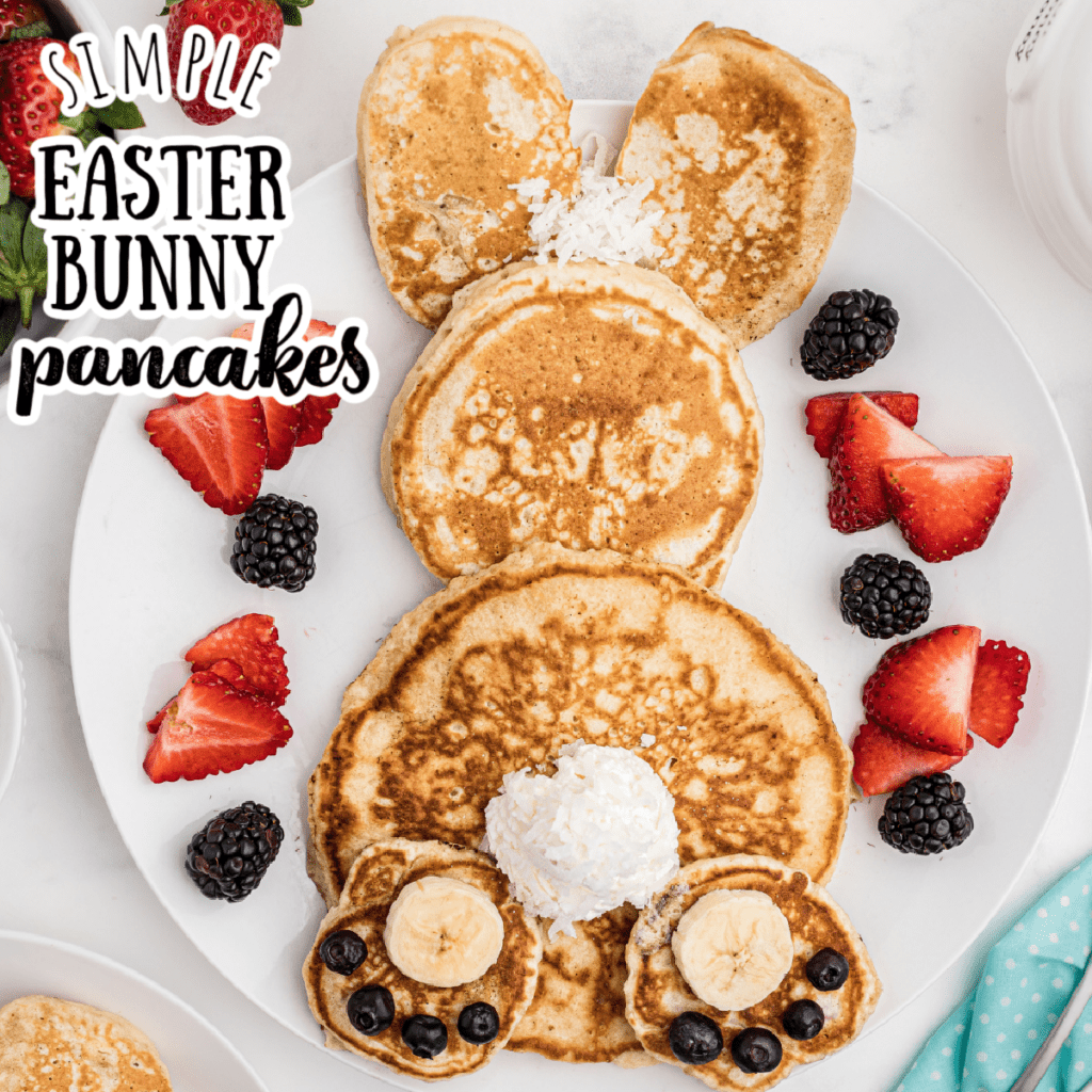 Easter Bunny Pancakes - Feels Like Home™