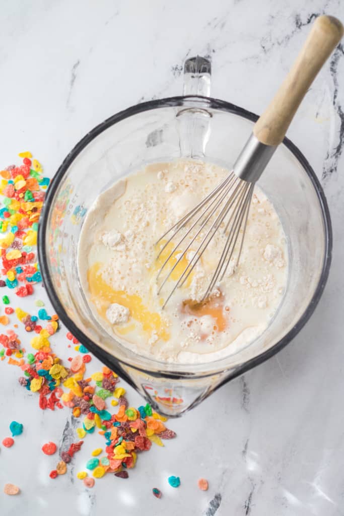 Fruity Pebbles Pancakes - Feels Like Home™