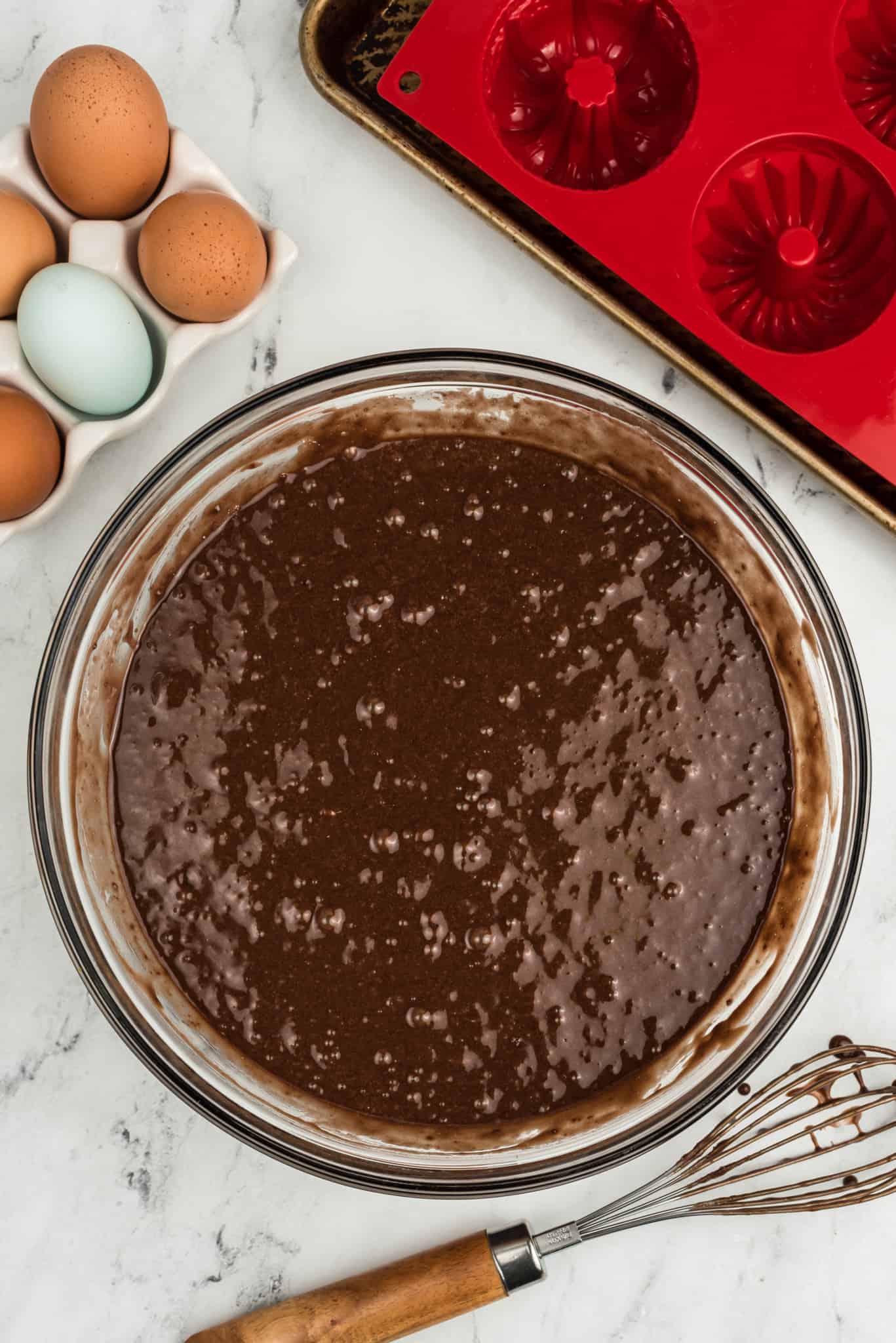 The Best Mini Chocolate Bundt Cake Recipe - Feels Like Home™