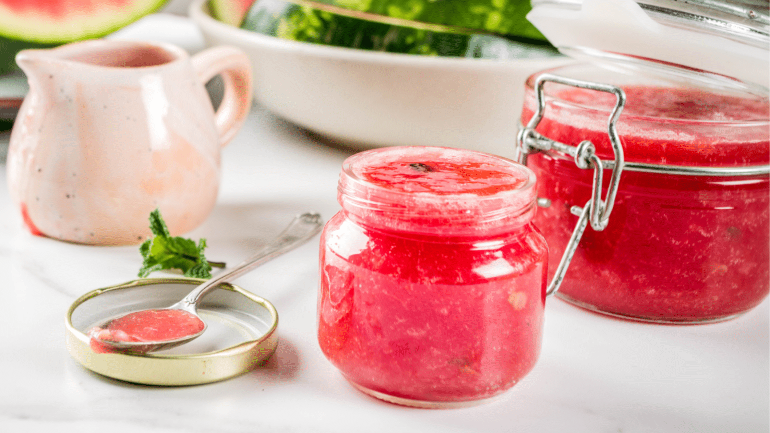 How to Make Homemde Watermelon Jam - Feels Like Home™