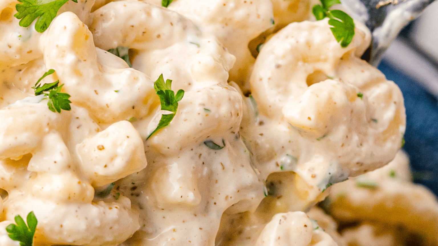 How to Make Creamy Macaroni Salad - Feels Like Home™