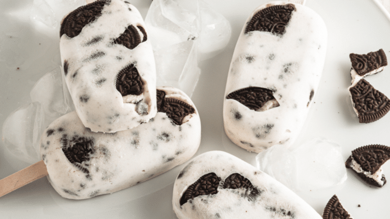 How to Make Oreo Popsicles - Feels Like Home™