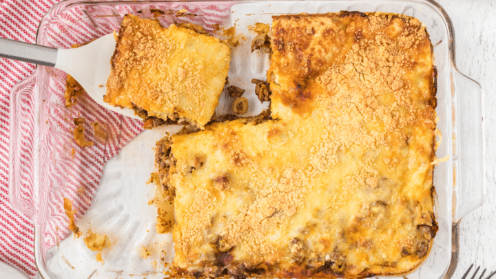 Upside Down Pizza Casserole - The Best Popover Pizza Recipe