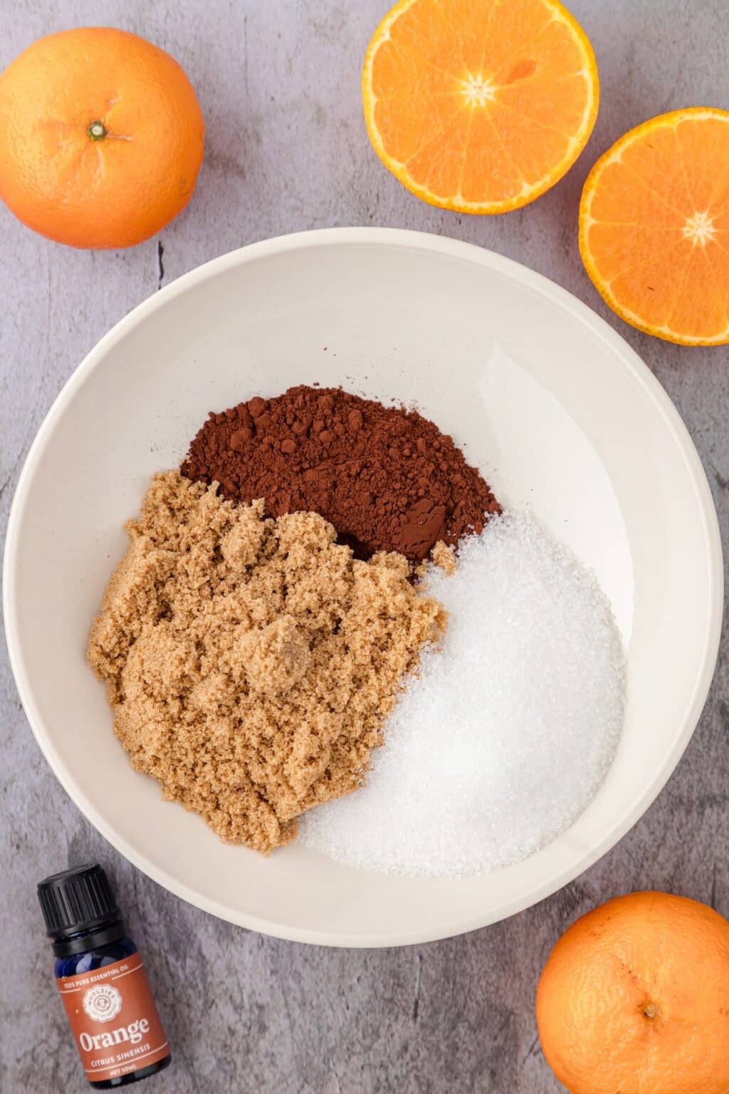 DIY Chocolate Orange Sugar Scrub for Hands, Lips, & Body