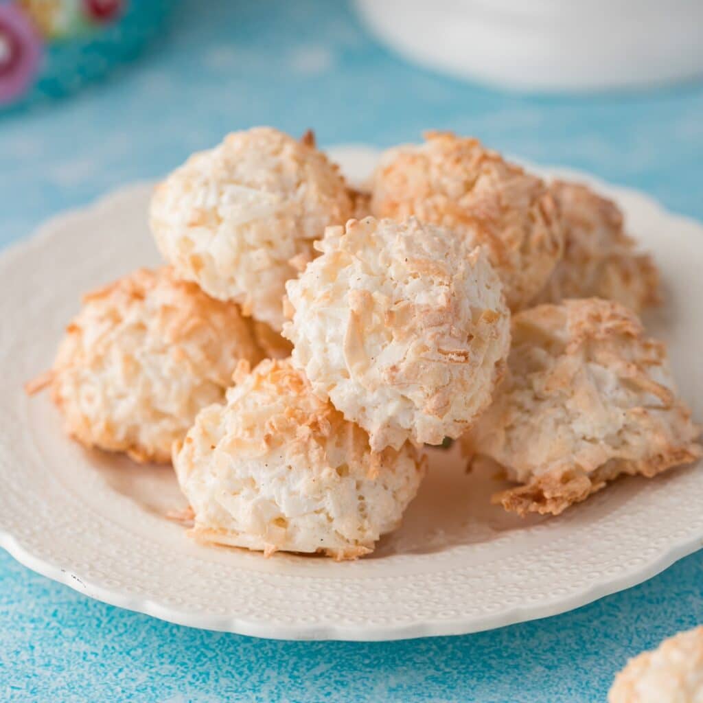 The Best Gluten-Free Coconut Macaroon Recipe - Feels Like Home™