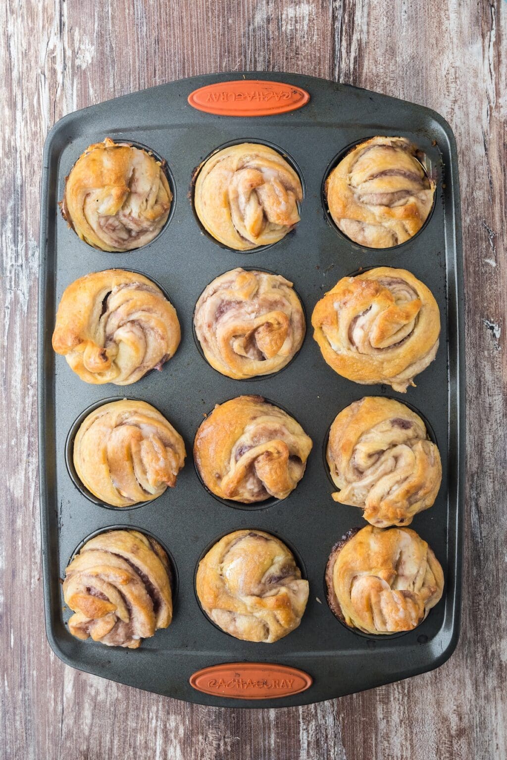 Easy Raspberry Cream Cheese Cruffins with Crescent Rolls - Feels Like Home™