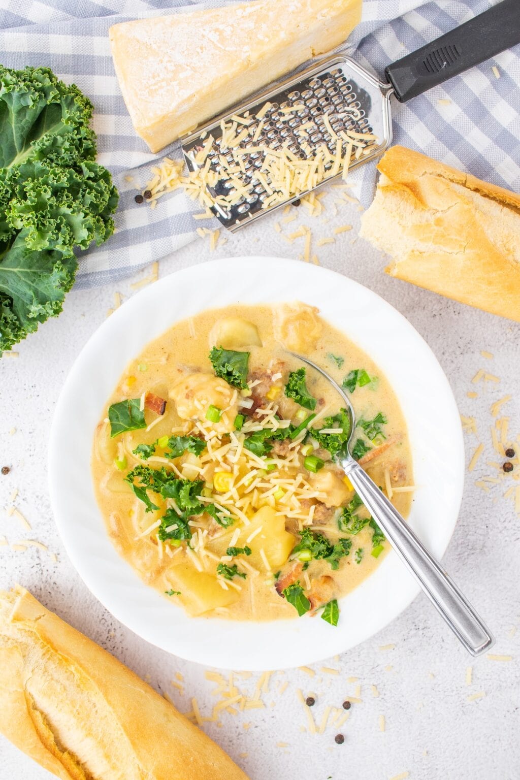 Zuppa Toscana - Creamy Italian Sausage and Potato Soup - Feels Like Home™