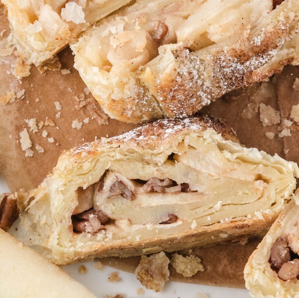 Apple Strudel with Puff Pastry - Feels Like Home™