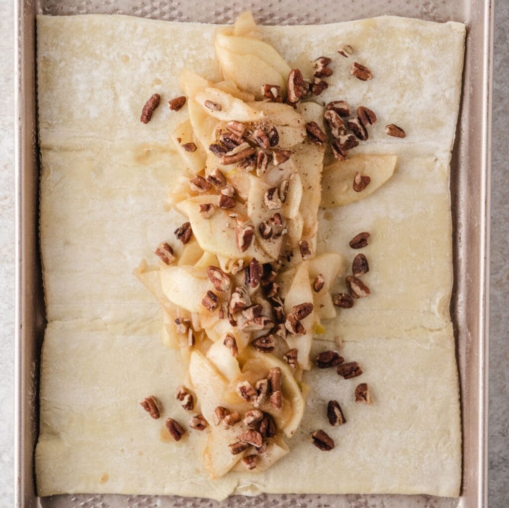 Apple Strudel with Puff Pastry - Feels Like Home™
