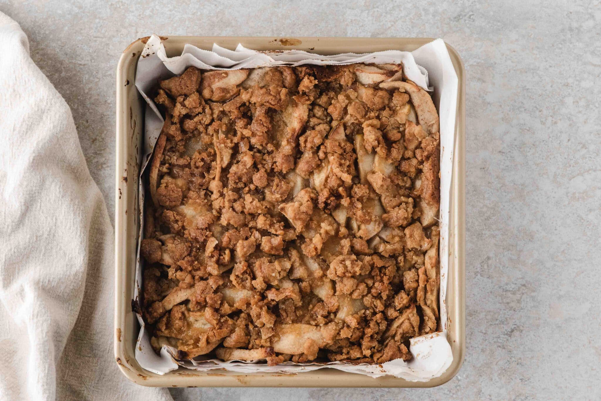 Apple Crisp Shortbread Bars - Feels Like Home™