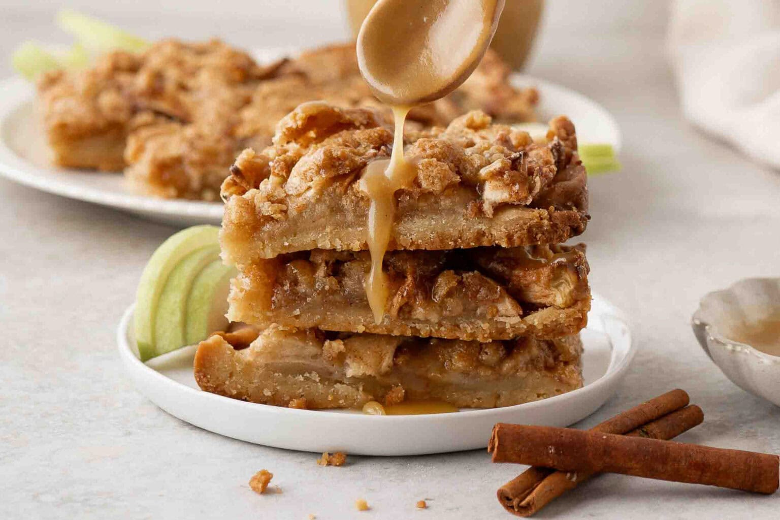 Apple Crisp Shortbread Bars - Feels Like Home™
