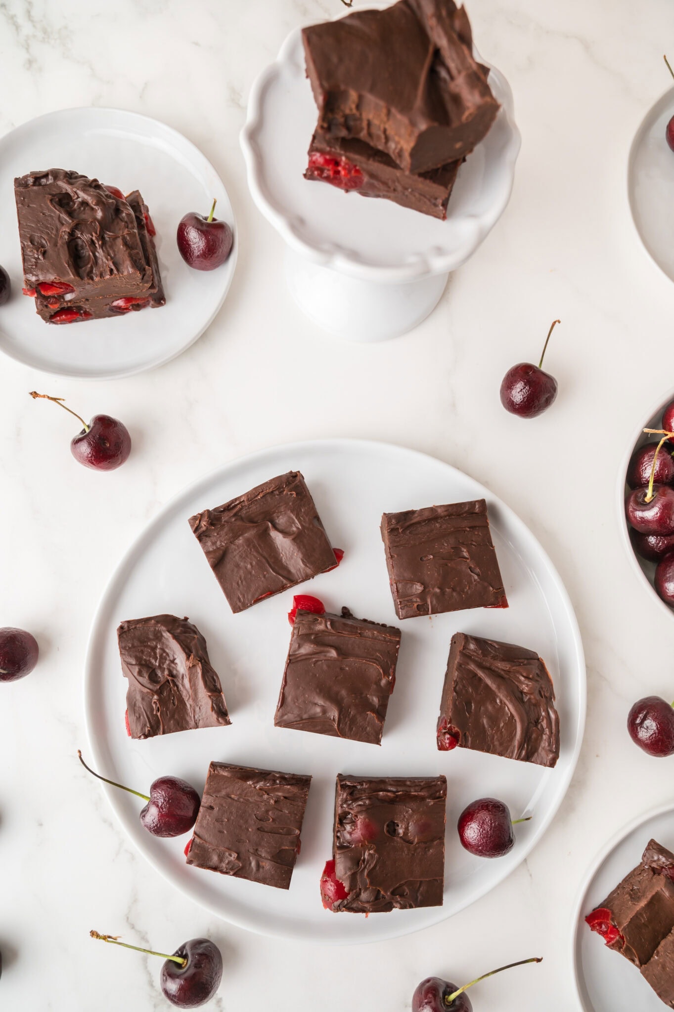 Dark Chocolate Cherry Fudge - Feels Like Home™