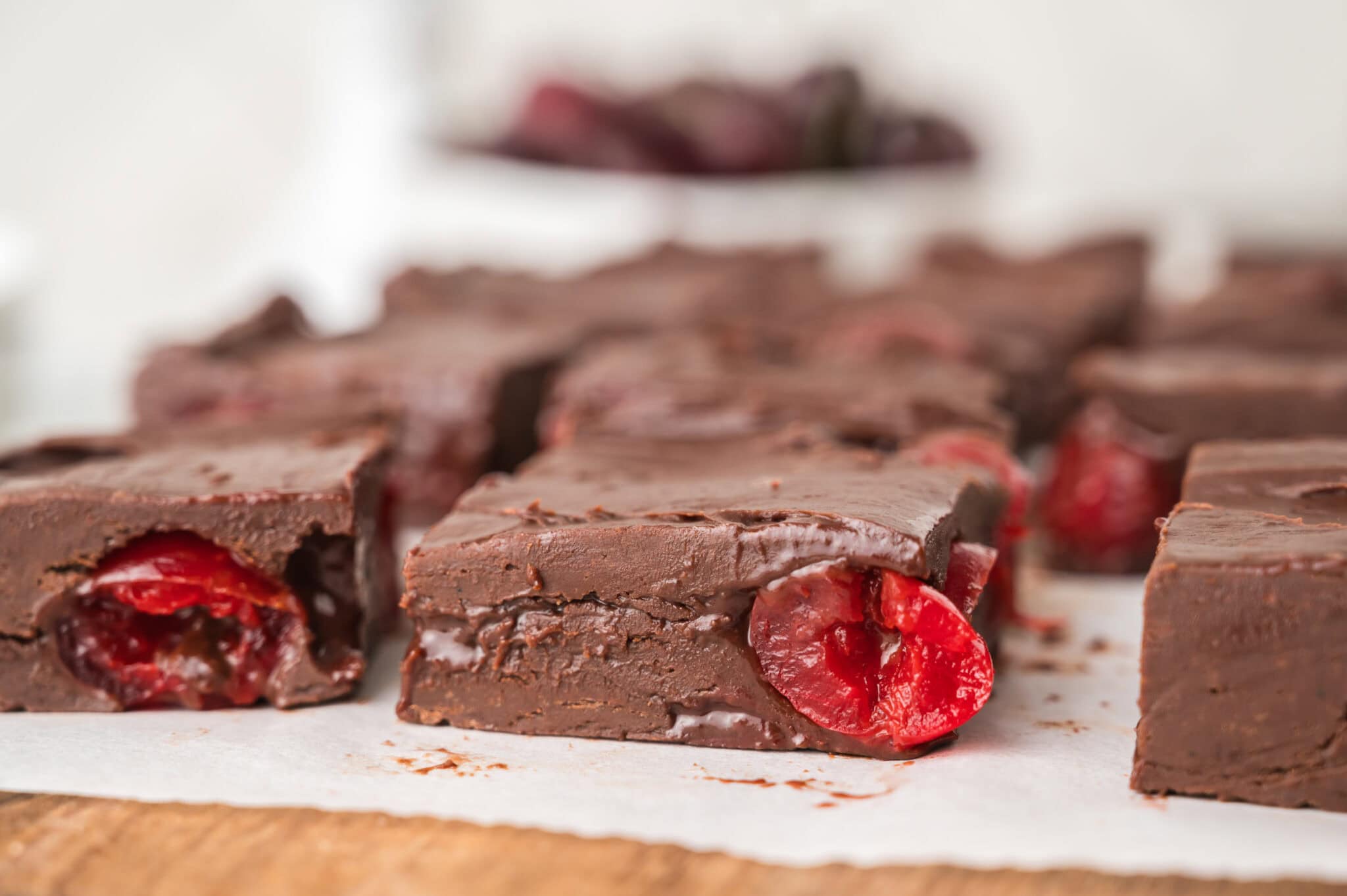 Dark Chocolate Cherry Fudge - Feels Like Home™