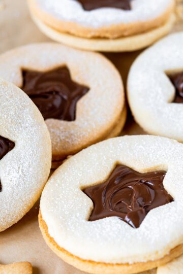 Nutella Linzer Cookies - Feels Like Home™