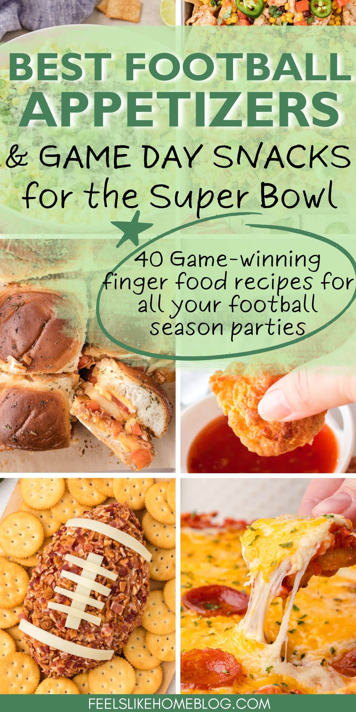 40 Easy Football Food Appetizers - Feels Like Home™